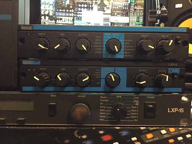 Lexicon LXP-15 Effects Processor With Modules And Controller | Reverb