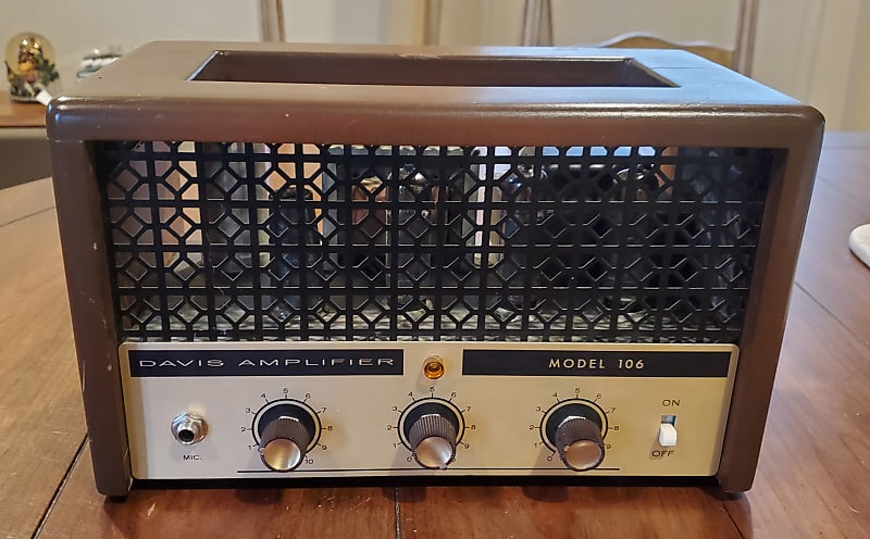 Davis Model 106 Amplifier Conversion for Guitar 6EU7 6BQ5 | Reverb