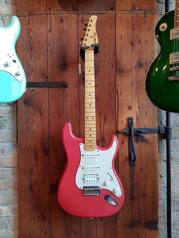Schecter Traditional Wembley Edition HSS Fiesta Red | Reverb