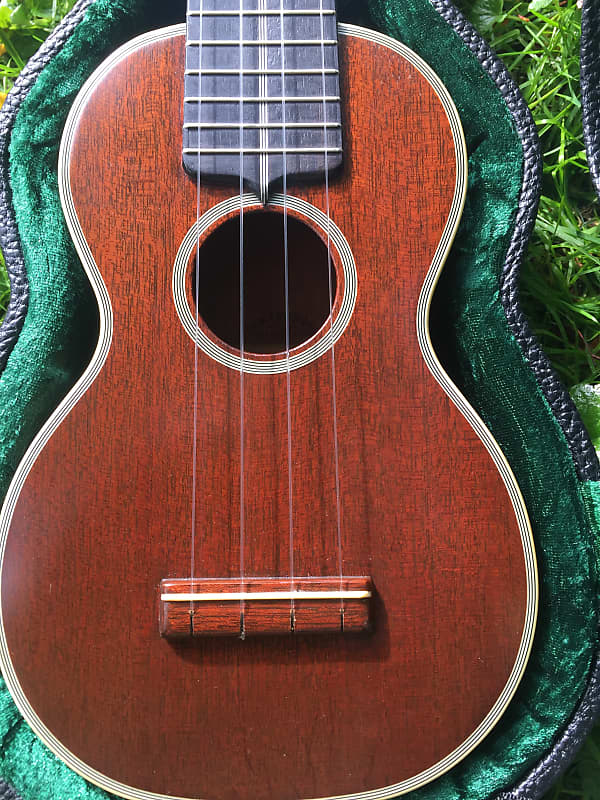 Vintage Martin Style 3 Soprano Ukulele 1950-55 Mahogany, hsc | Reverb