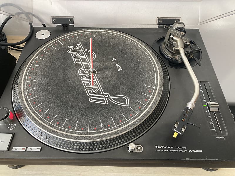 2x Technics SL-1210 Mk2 Black tocadiscos platos Dj | Reverb