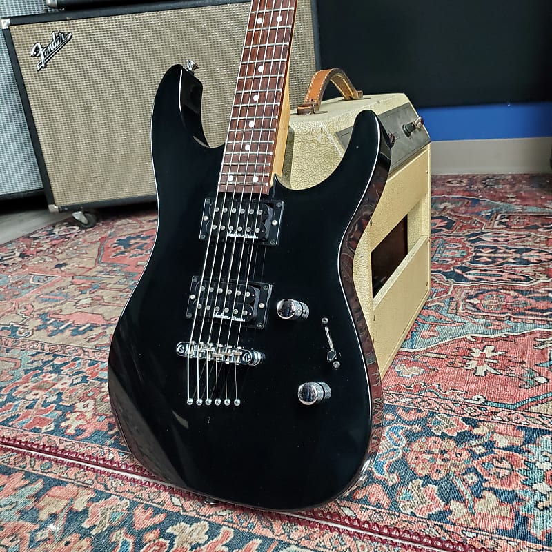 Jackson Stars DK05B *String Through* 2005 - Ebony | Reverb