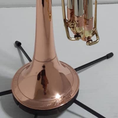 Getzen SUPER DELUXE TRUMPET -Copra -COPPER-BELL Case MPc & | Reverb