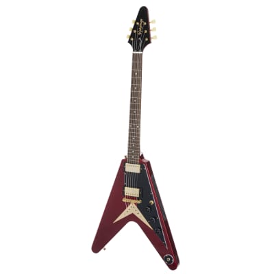 Epiphone Flying V Ruby Red Metallic - Electric Guitar | Reverb