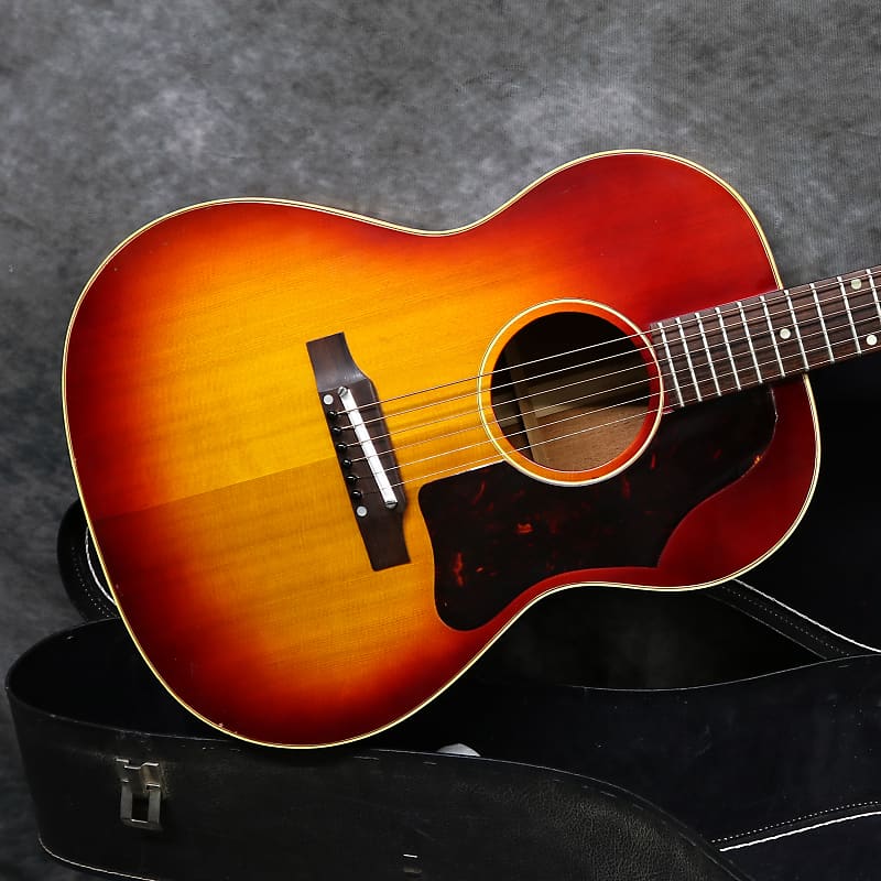 1961 Gibson LG-2 ADJ - Cherry Sunburst | Reverb UK