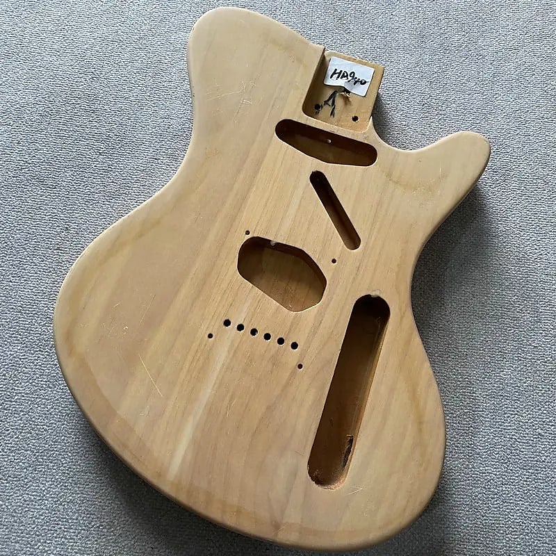 Ash Wood DIY Project Guitar HS Body | Reverb