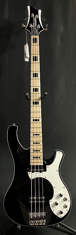 Schecter Stargazer-4 4-String Bass Guitar Gloss Black Finish | Reverb