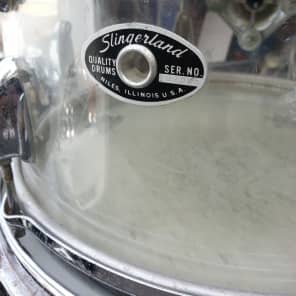 Slingerland Phanton Acrylic Drums Shell kit 1973 Clear | Reverb