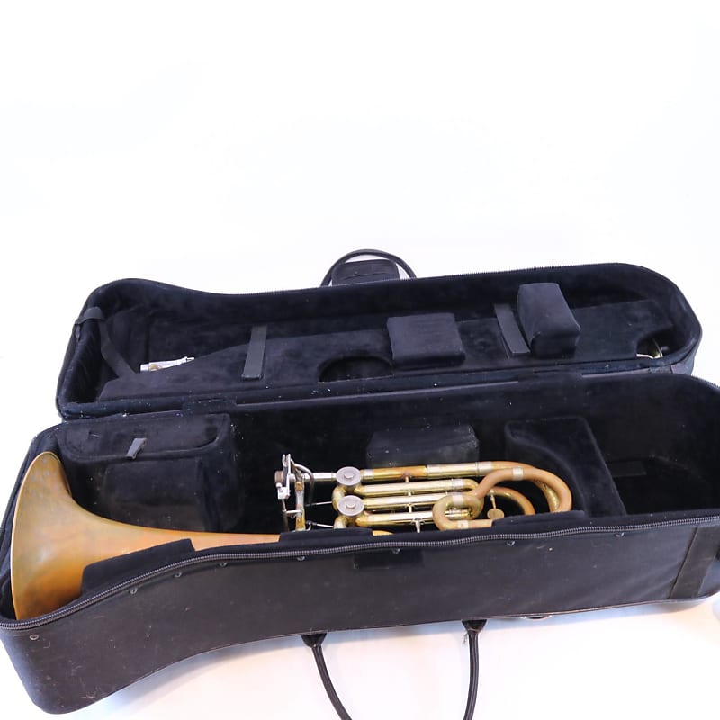 Holton Model TR-180 Professional Double Rotor Bass Trombone | Reverb