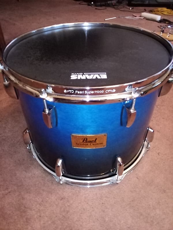 Pearl Session Custom 14" Tom with Optimount, Short tom arm, | Reverb