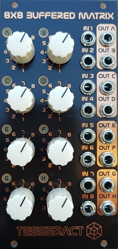 TESSERACT MODULAR 8 X 8 BUFFERED MATRIX : BRAND NEW : | Reverb