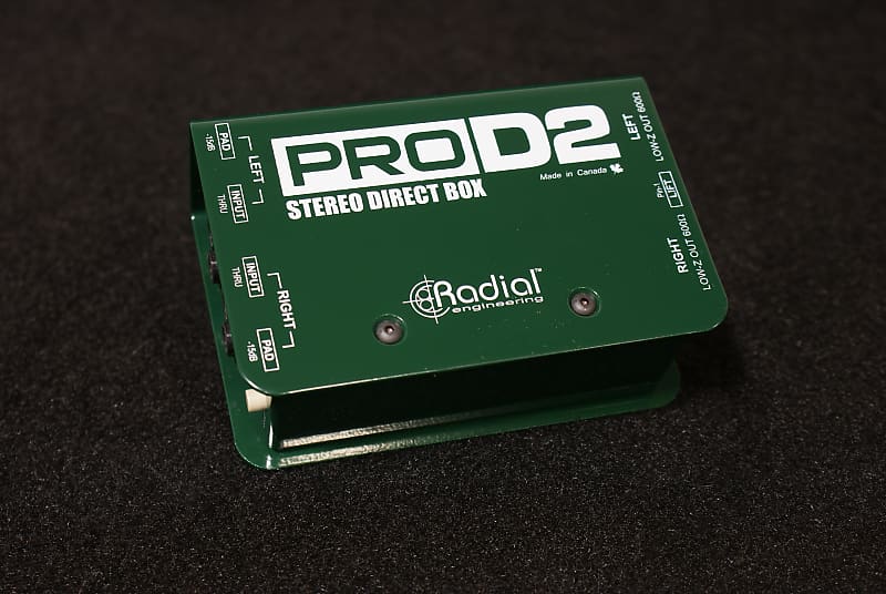 Radial PRO D2 Stereo Passive Direct Box | Reverb