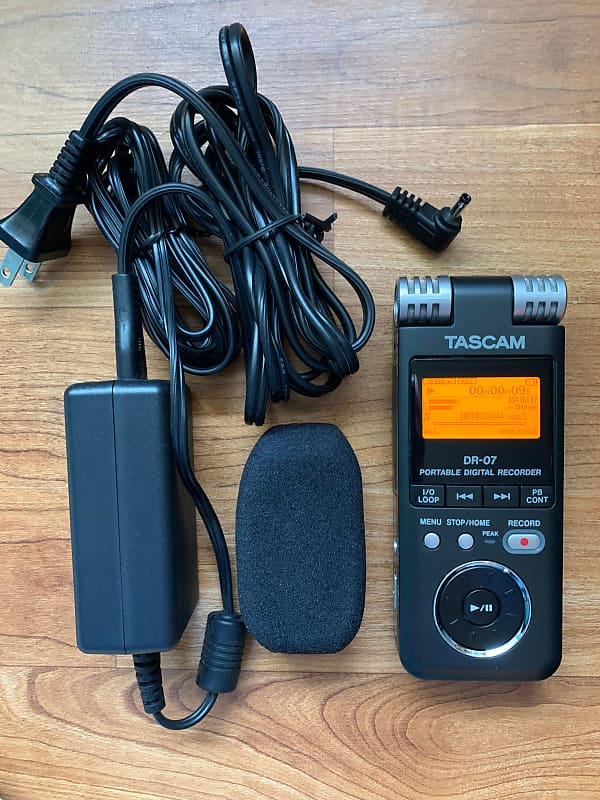 TASCAM DR-07 Portable Digital Recorder | Reverb