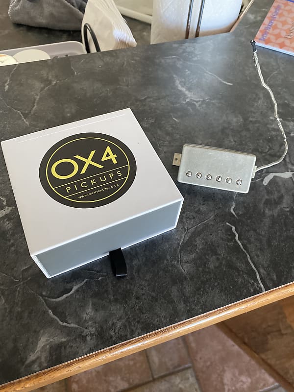 OX4 Low Wind Bridge Humbucker 2022 Brushed Nickel | Reverb