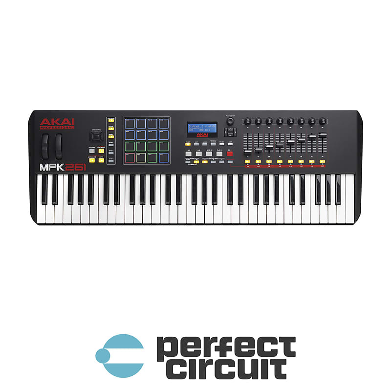 Akai MPK261 61-Key MIDI Controller Keyboard [DEMO] | Reverb