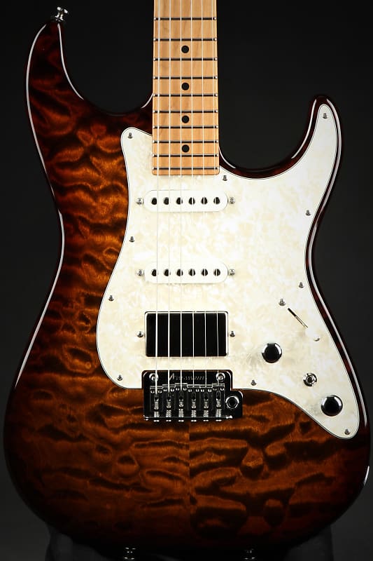 Tom Anderson Drop Top Classic - Tiger Eye Burst | Reverb