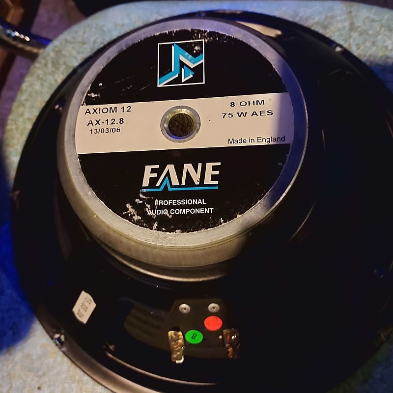 Fane Axiom 12" Guitar Speaker 75watts 8ohm | Reverb