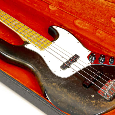 1976 Fender Jazz Bass, Bound Maple Neck, Workhorse | Reverb Canada