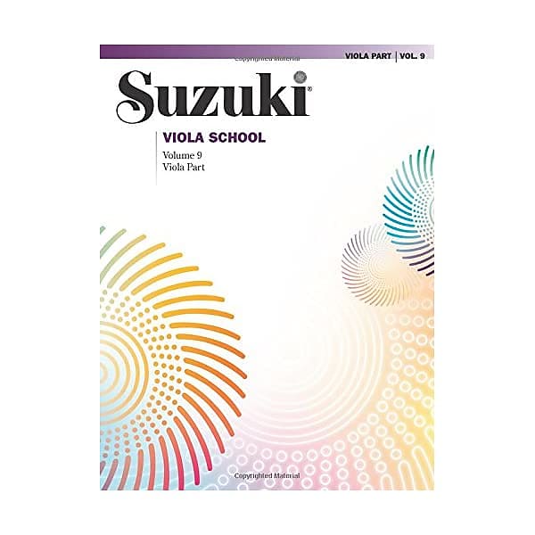 Suzuki Viola School, Vol 9: Viola Part | Reverb