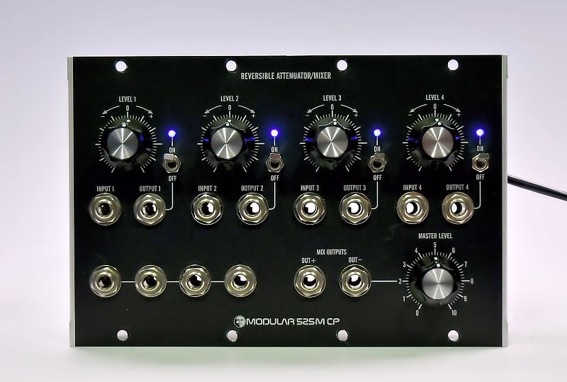 Moon Modular 525M CP with factory installed blue LEDs | Reverb