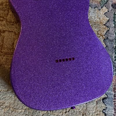 Fender Custom Telecaster Purple Sparkle | Reverb