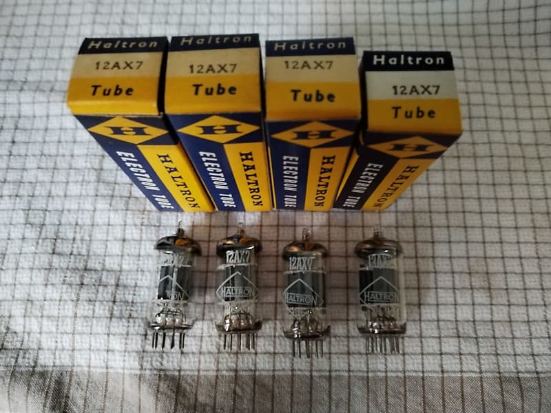 Haltron 12AX7 NOS (x4) -Matched Quad | Reverb