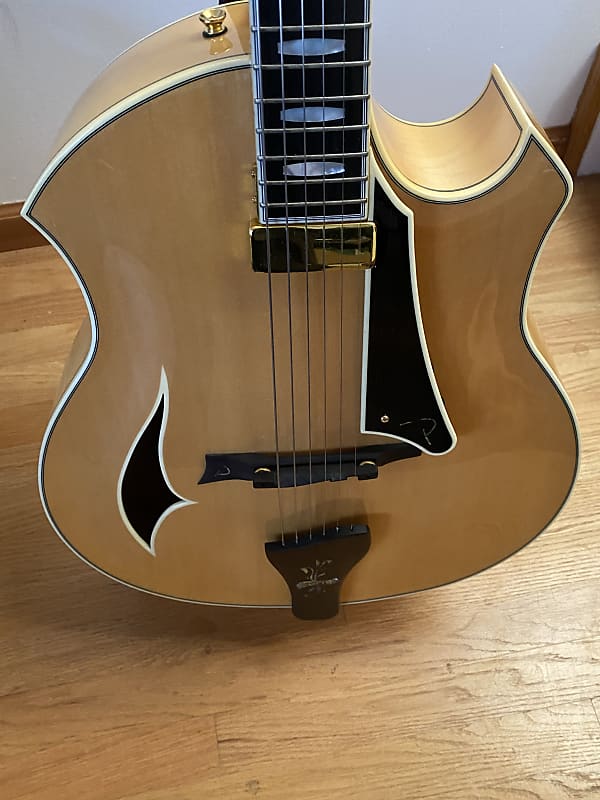 Parker PJ14 Jazz Guitar - Natural with OHSC - Absolutely Mint | Reverb