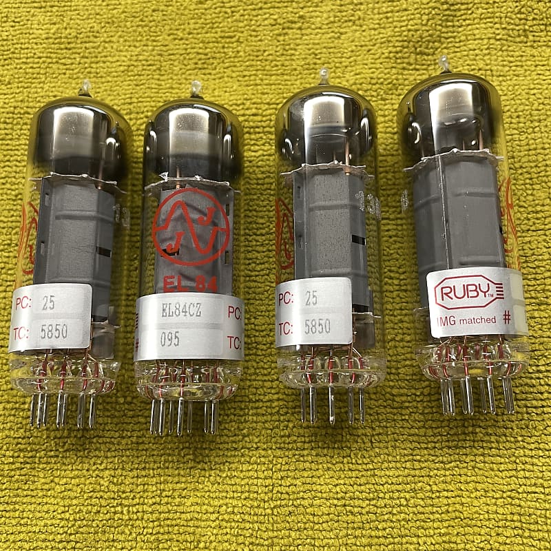 Ruby JJ EL84 CZ - Matched Quad | Reverb