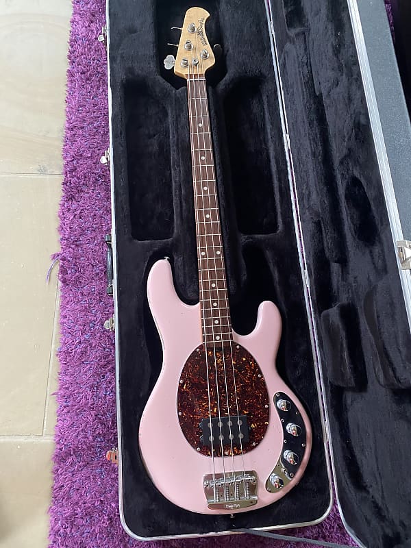 Earnie Ball Music Man Stingray 2001 - Shell Pink on | Reverb UK