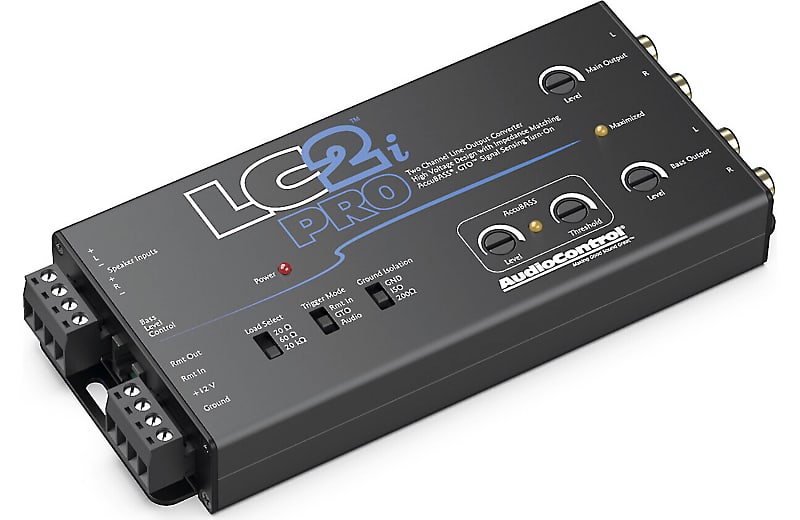 AudioControl LC2i PRO 2-channel line output converter with | Reverb