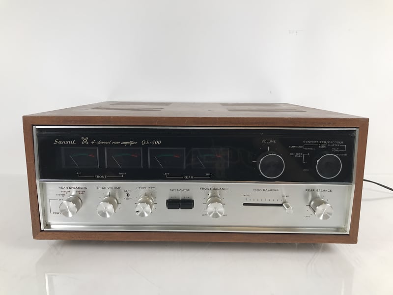 Sansui QS-500 4 Channel Rear Amplifier | Reverb