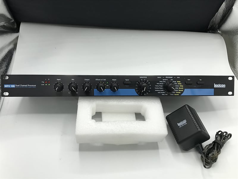 Lexicon Dual Channel Processor MPX 100 - Black | Reverb