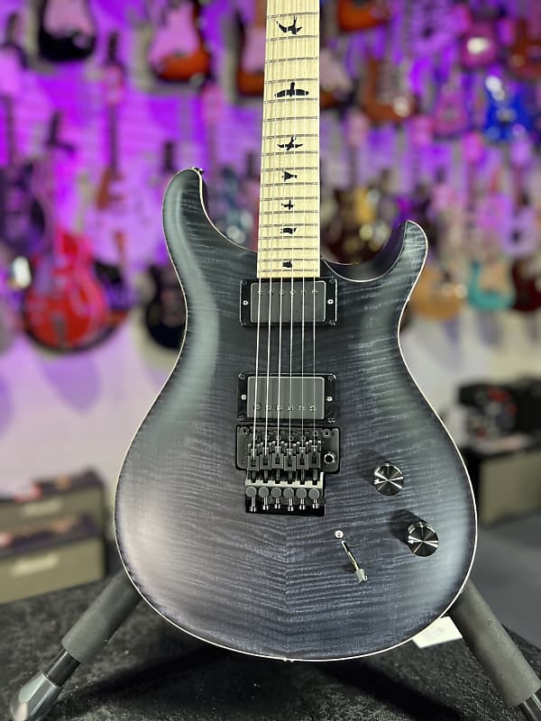 PRS DW CE 24 Waring "Floyd" Electric Guitar - Gray Black | Reverb