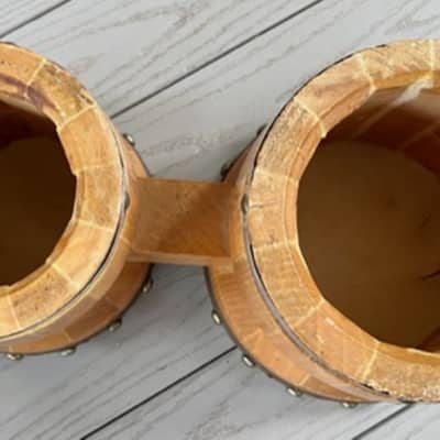 La Playa Vintage Made in Mexico Bongo Drums | Reverb