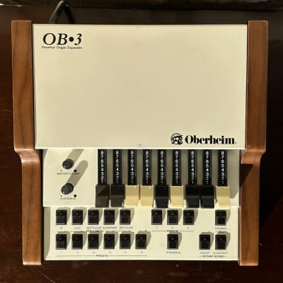 Oberheim OB-3 Drawbar Organ Expander Module | Reverb