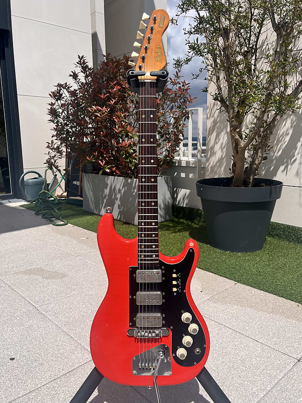 Hofner 173 Red 1973 | Reverb