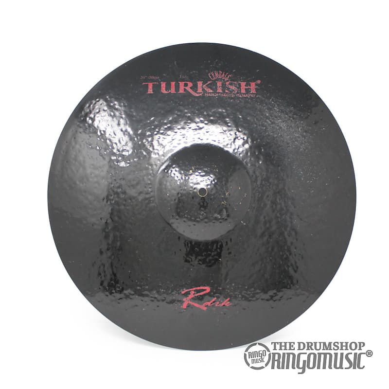 Turkish Cymbals Raw Dark Ride 20" | Reverb
