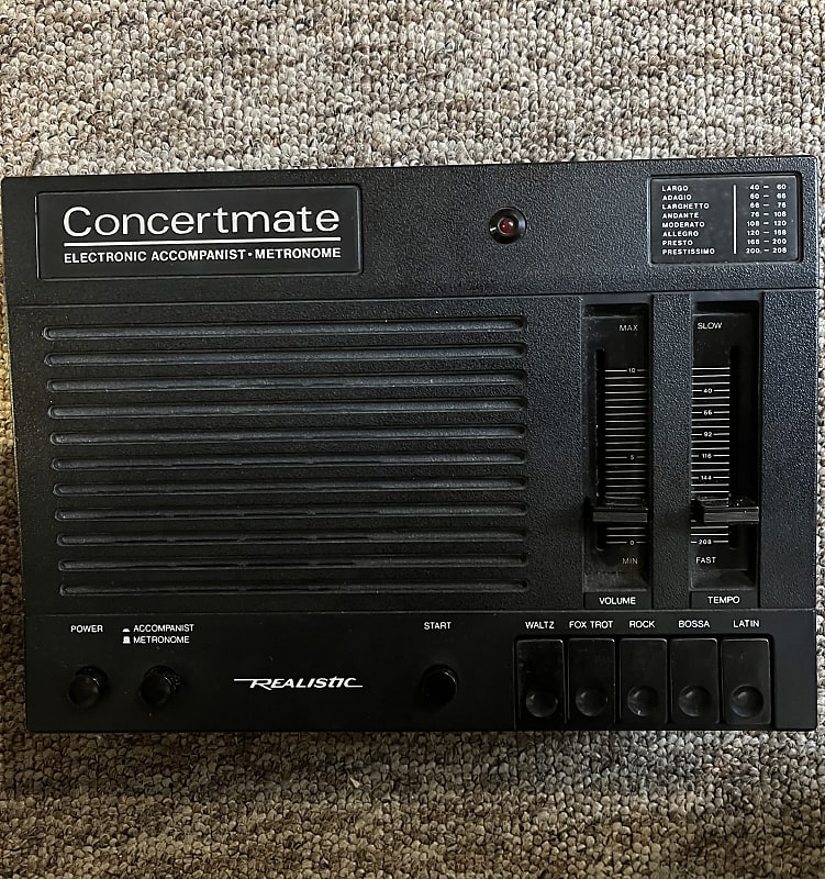 Realistic Concertmate Drum Machine (1981) | Reverb