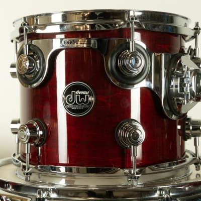 DW Performance Cherry Stain Drum Set | Reverb