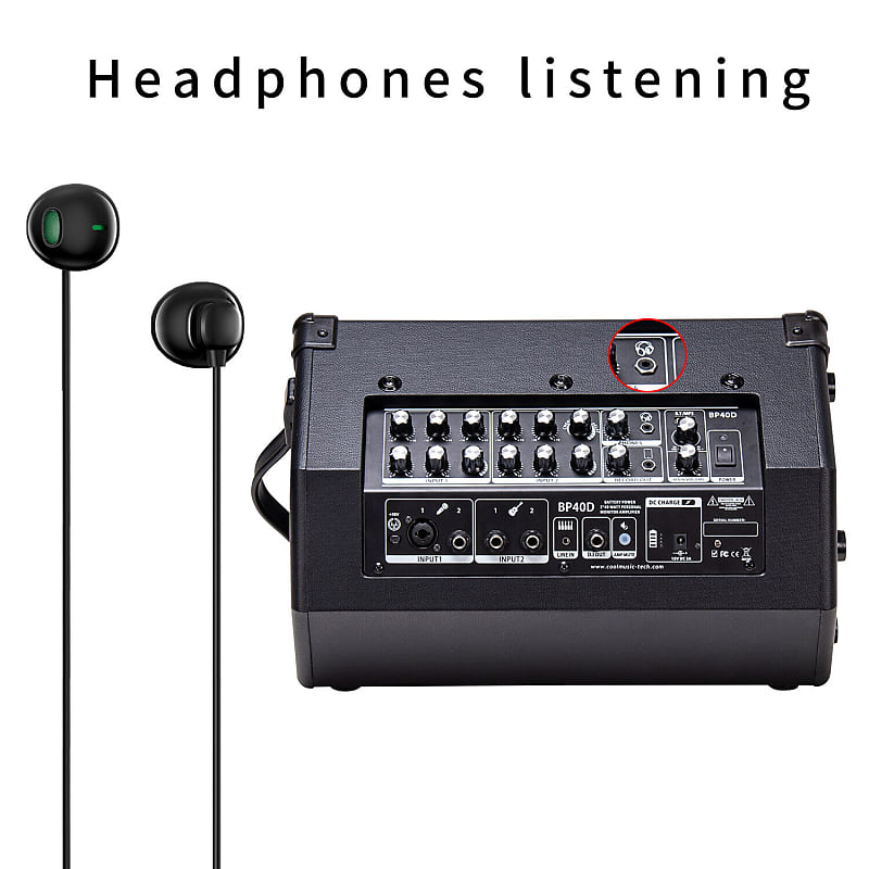 Acoustic Guitar Amplifier, 80 Watt Portable Bluetooth Amp for | Reverb