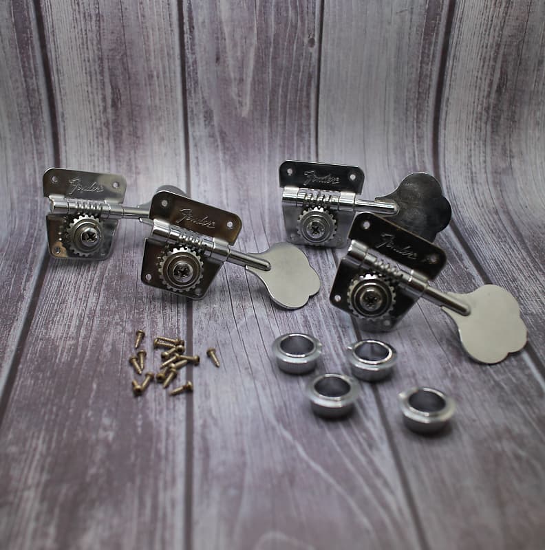 Rare Vintage 1970s Fender Bass Jazz Precision Tuners Set w/ | Reverb