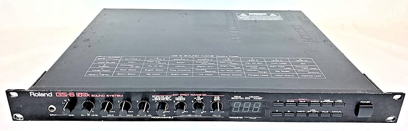 ROLAND GS-6 Guitar Multi-Effects Unit | Reverb