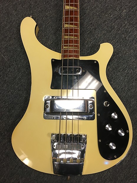 Rickenbacker 4001 June of 1977 Aged White | Reverb