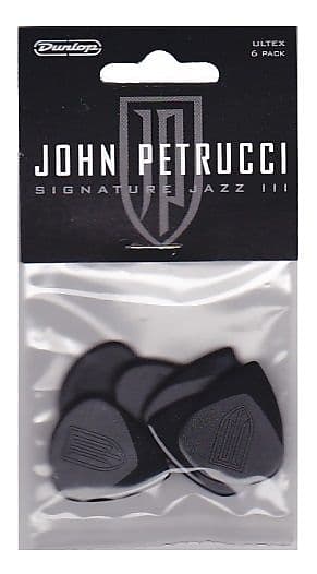 Jim Dunlop John Petrucci Signature Jazz III Guitar Picks 6 | Reverb UK