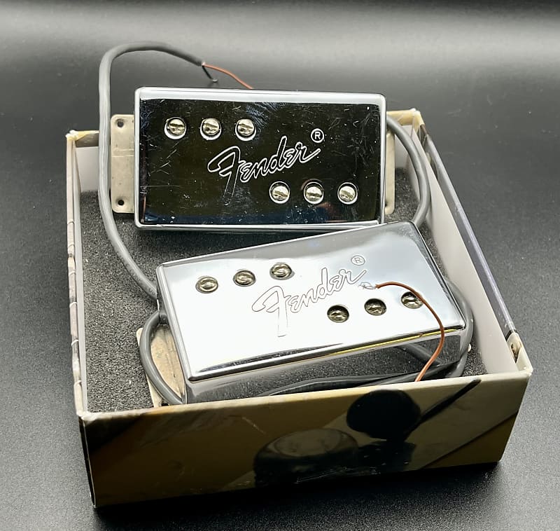 Fender '72 Re-issue Wide Range Humbucker Pickup Set | Reverb