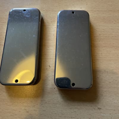 Gibson Thunderbird pickup cover Aged Chrome | Reverb