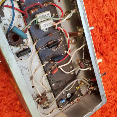 Vintage Fender Champ Amp Chassis 1976 Modded No Power | Reverb