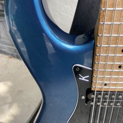 Kiesel Delos HD7 2021 - Blue Burst | Reverb