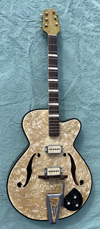 Meazzi Continental 1960 - White Pearl | Reverb UK