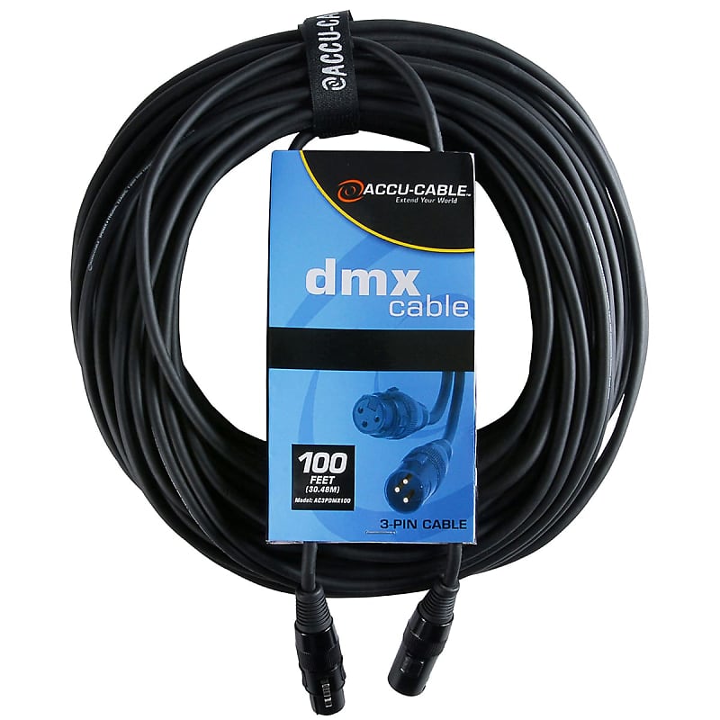 ADJ Supply AC3PDMX100 Lighting Cables | Reverb
